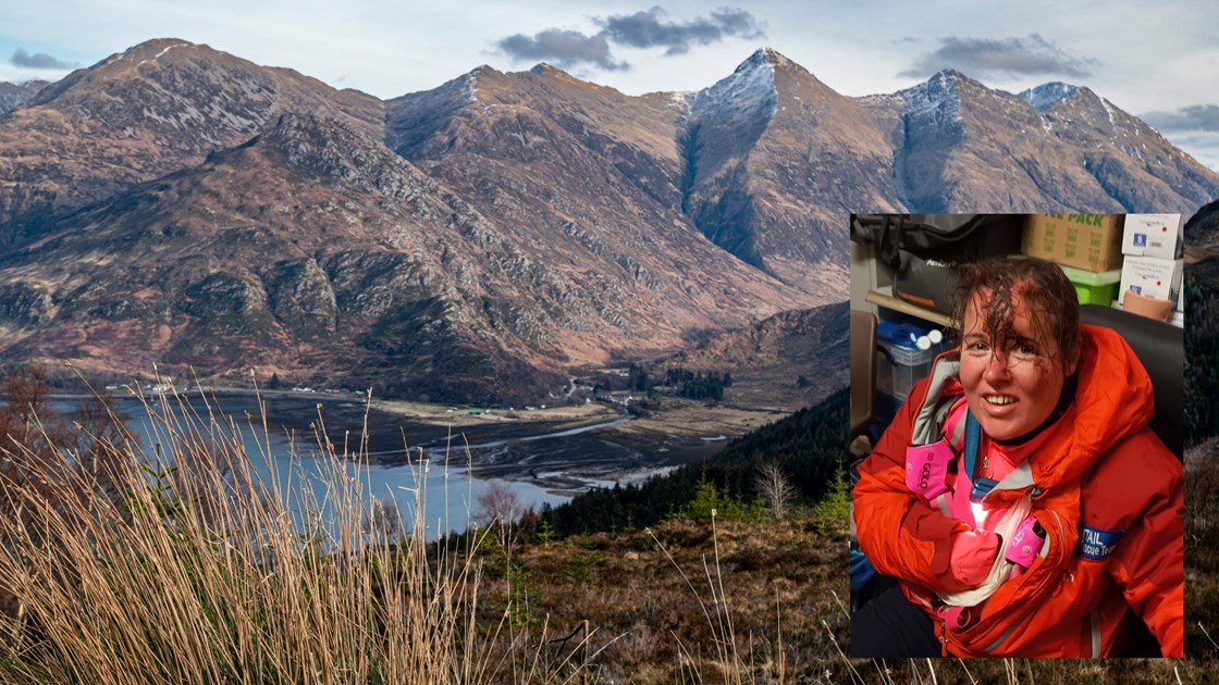 Andy Jolly is fundraising for Kintail Mountain Rescue Team (KMRT)