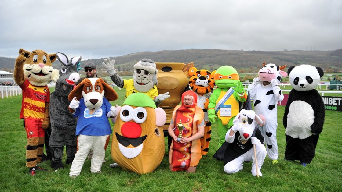 2024 Sue Ryder Leckhampton Court Hospice Mascot Race - JustGiving
