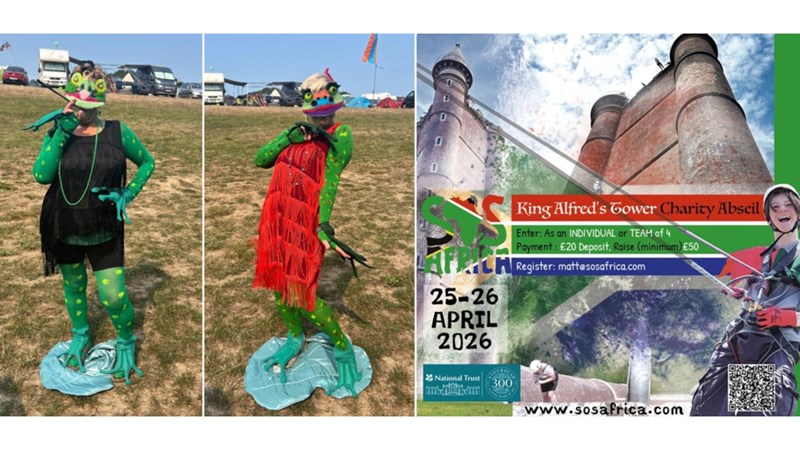 Susan and Vee Abseil Team is fundraising for SOS Africa