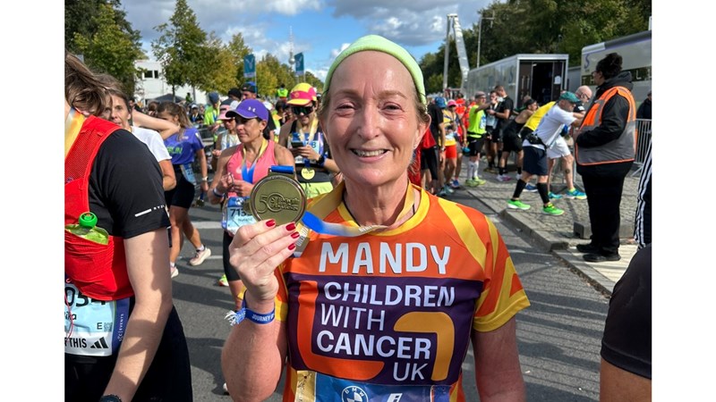 Mandy Cook is fundraising for Children with Cancer UK