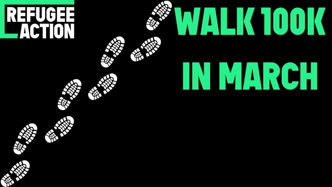 Walk 100k in March - JustGiving