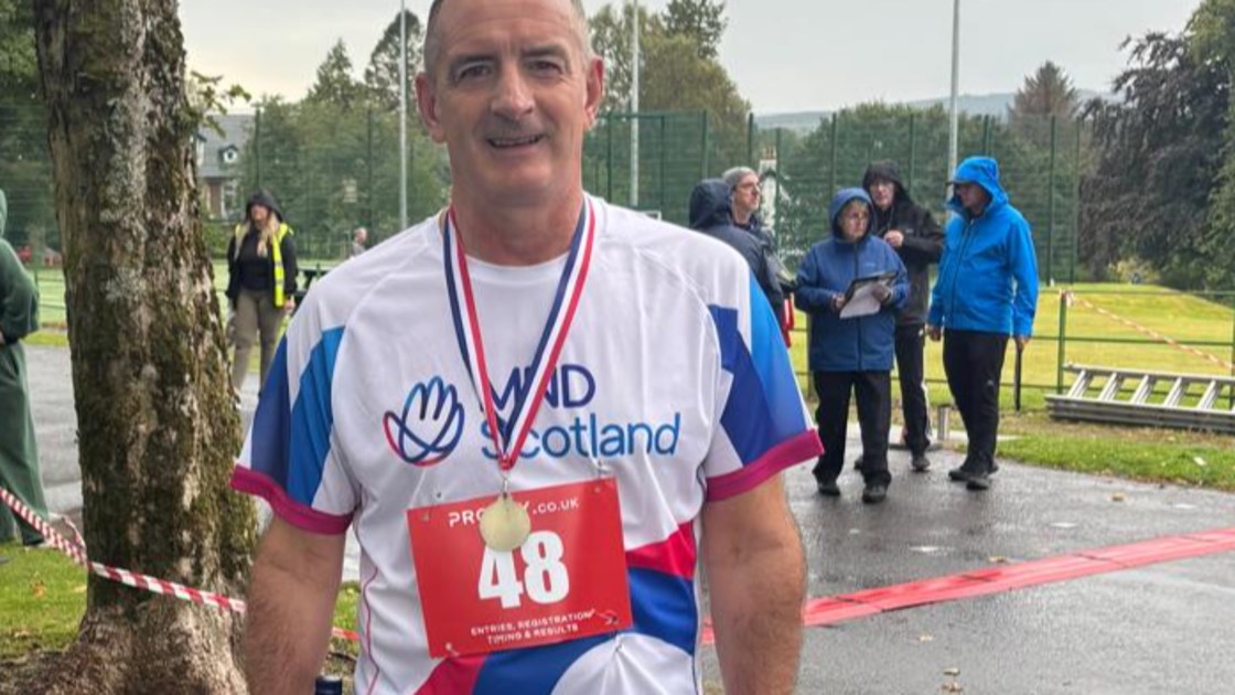 John Patton is fundraising for MND Scotland