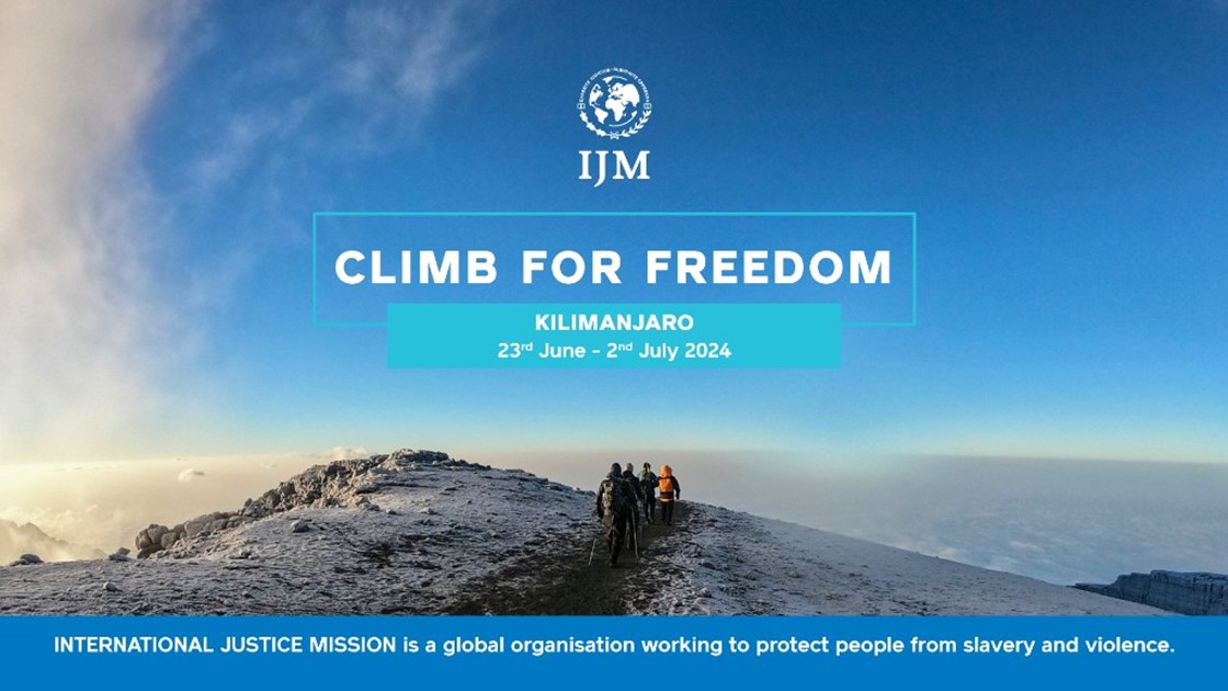 Gemma Klopper is fundraising for International Justice Mission UK