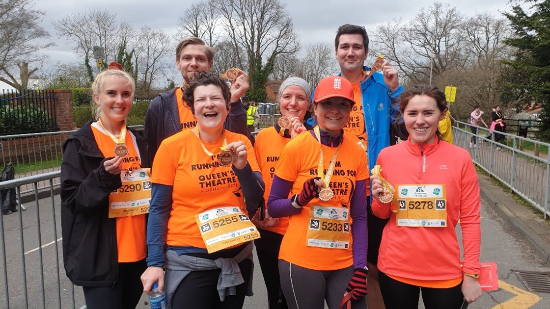 Queen's Theatre Runners - JustGiving