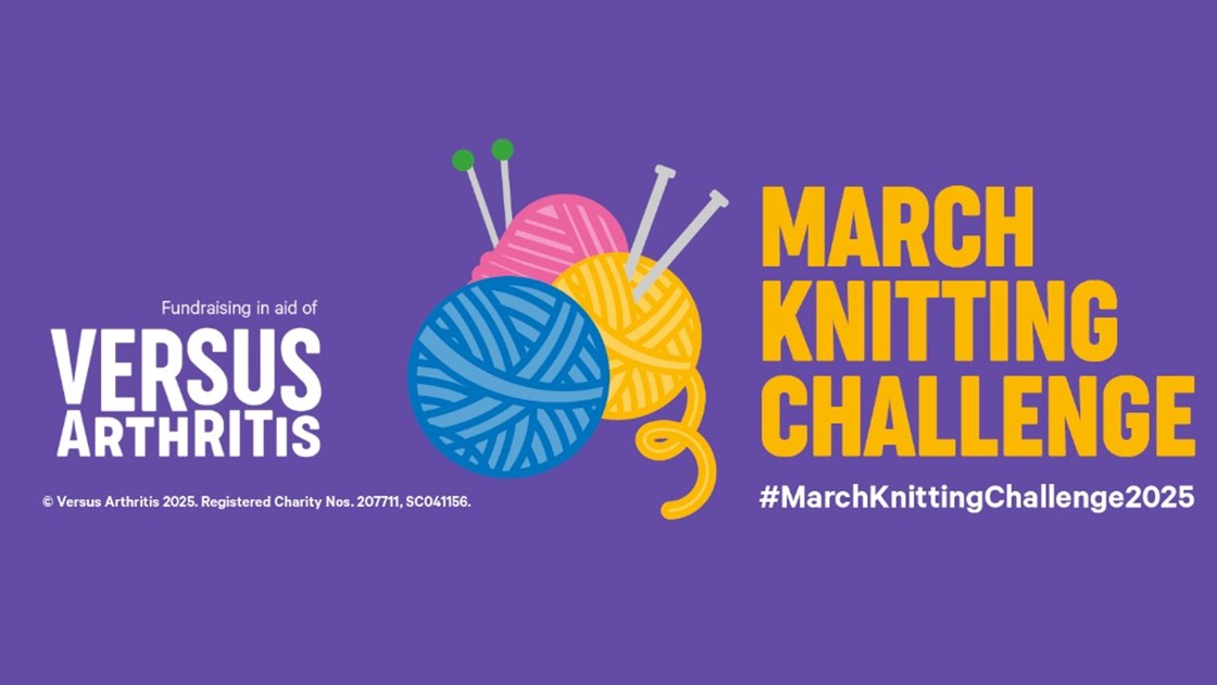 March Knitting Challenge 2025 - JustGiving