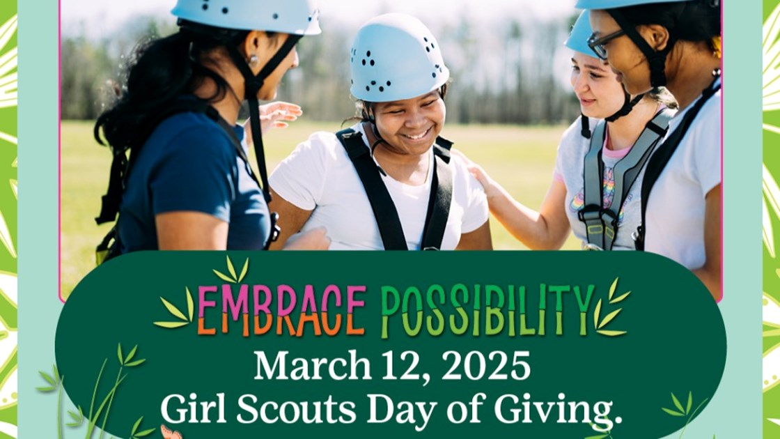 Embrace Possibility: Girl Scout Day of Giving - JustGiving