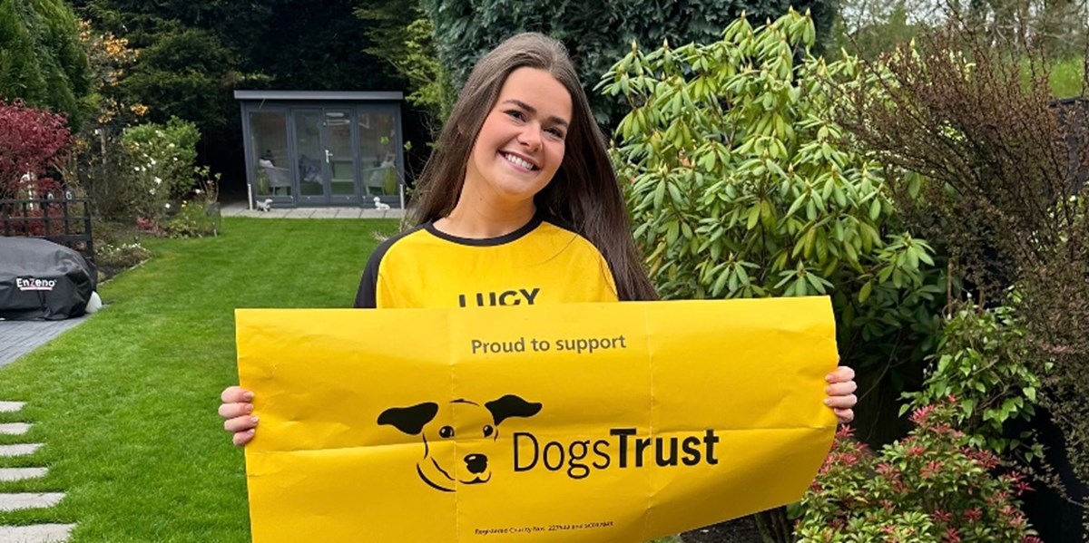 Lucy Walsh is fundraising for Dogs Trust