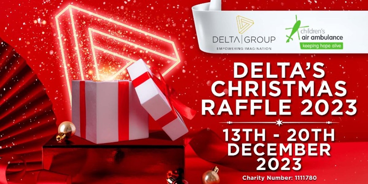 The Delta Group is fundraising for The Children's Air Ambulance