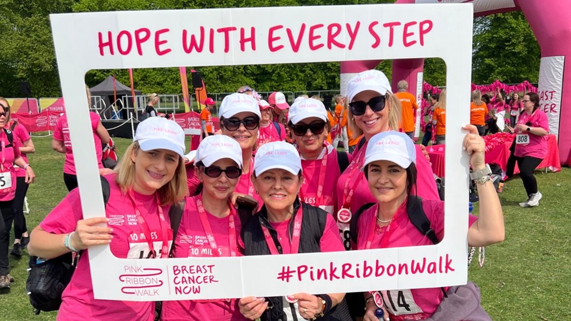 The Pink Ladies is fundraising for Breast Cancer Now