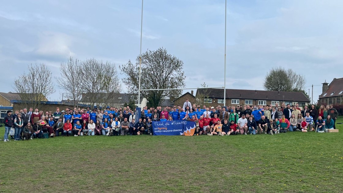 Hallamshire RUFC is fundraising for Motor Neurone Disease Association