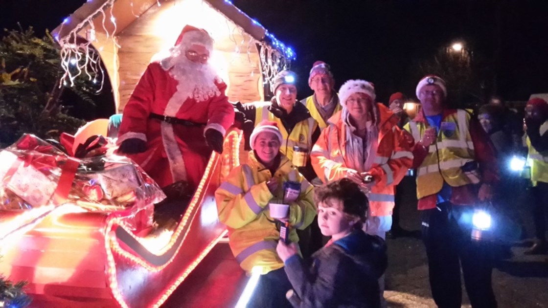 The Ramsey Santa Float - JustGiving
