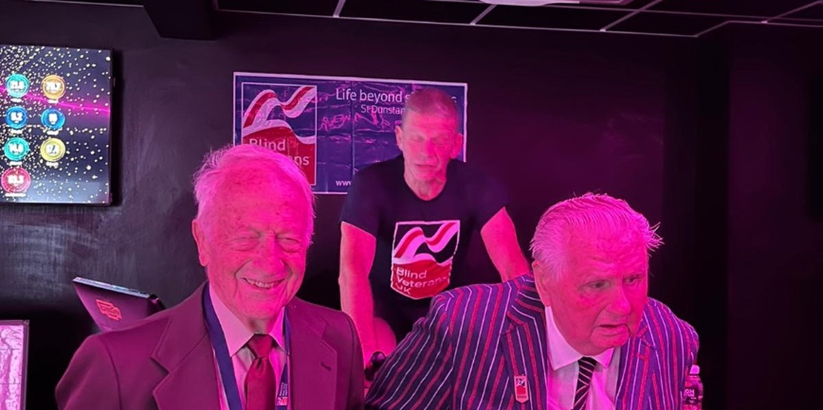 Ian Dewar is fundraising for Blind Veterans UK