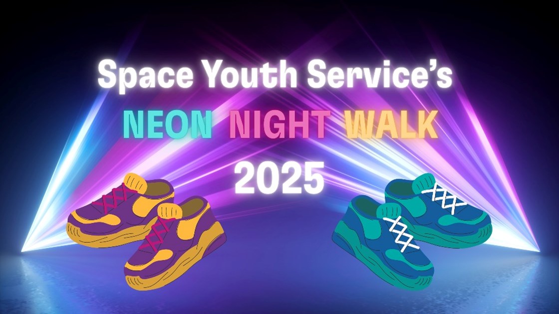 SPACE NEON NIGHT WALK 2025 - JustGiving
