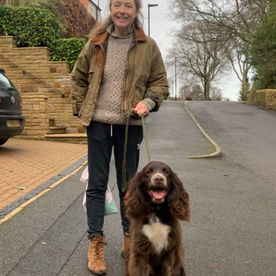 Charlie Angela's Big Walk for CAFOD is fundraising for CAFOD