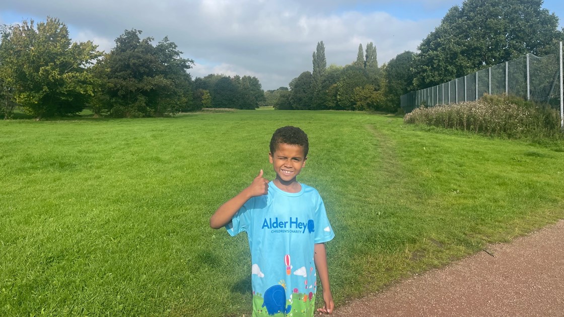 Alex spence is fundraising for Alder Hey Children's Charity