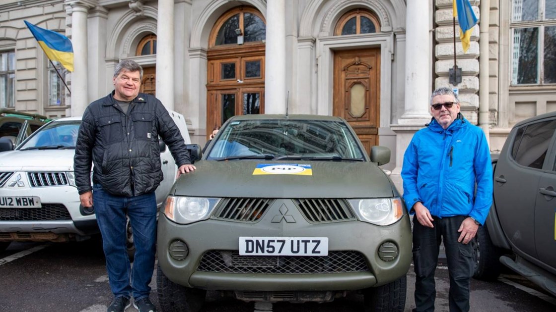 David Sturt is fundraising for Pickups for Peace