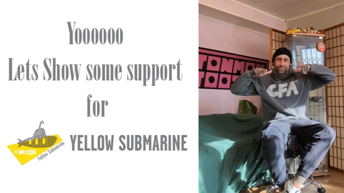 luke gould is fundraising for Yellow Submarine