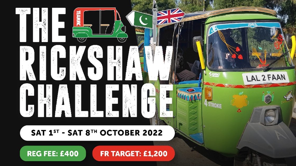Pakistan Rickshaw Challenge 2022 - JustGiving