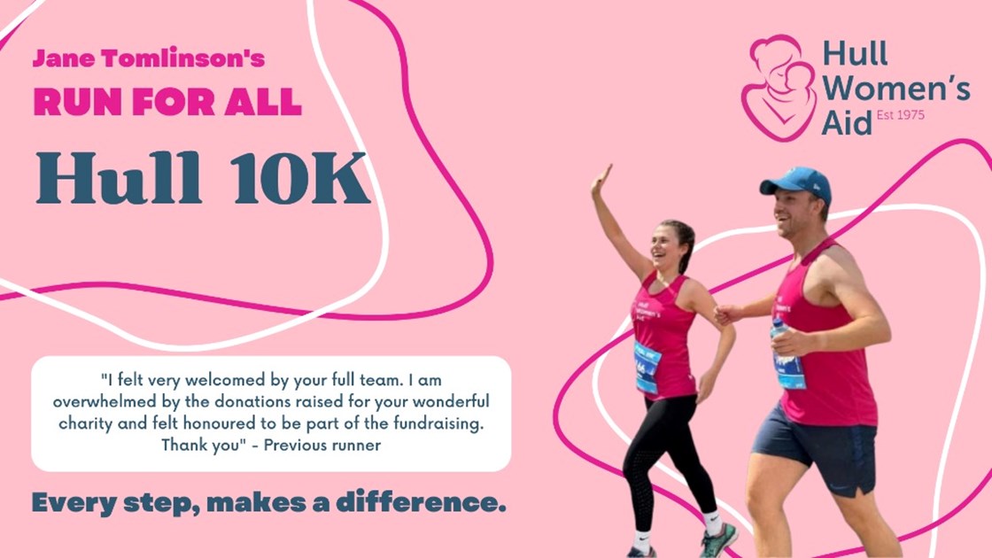 Hull 10K 2025 - Team Hull Women's Aid - JustGiving