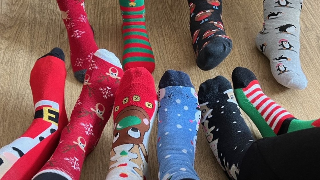 Festive Sock Day 2024 - JustGiving