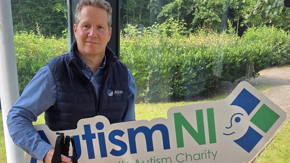 Stephen McConnell is fundraising for Autism NI (PAPA)
