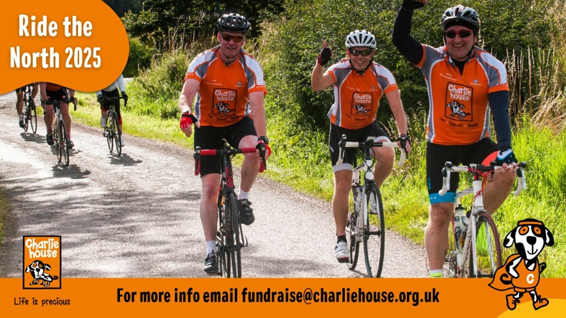 Matthew Christie is fundraising for Charlie House Trust