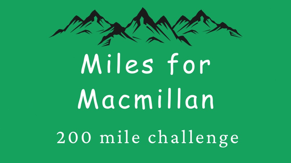 Mac millan is fundraising for Macmillan Cancer Support