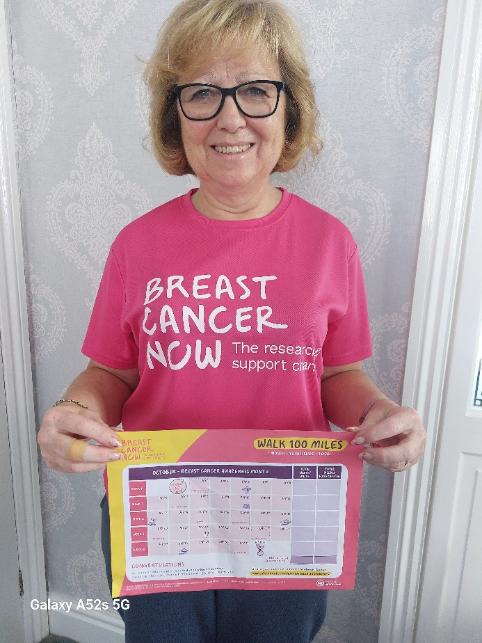 Jane Higgins is fundraising for Breast Cancer Now