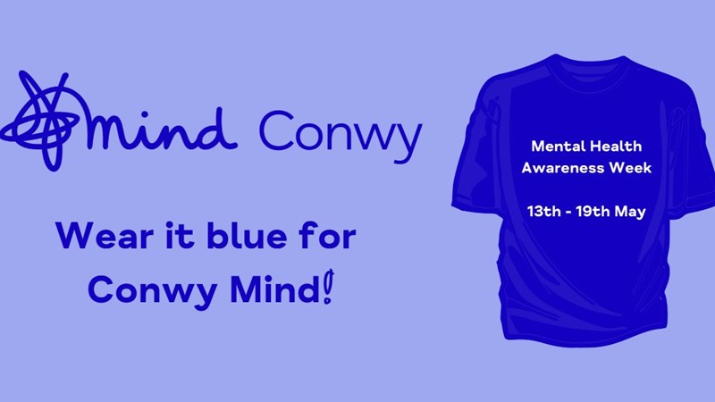 Wear it Blue for Conwy Mind! - JustGiving