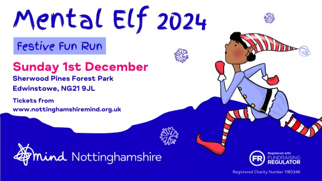 Mental Elf 2024 - Nottinghamshire Mind - JustGiving