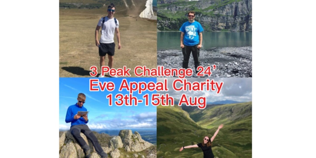 Miles Elliott is fundraising for The Eve Appeal
