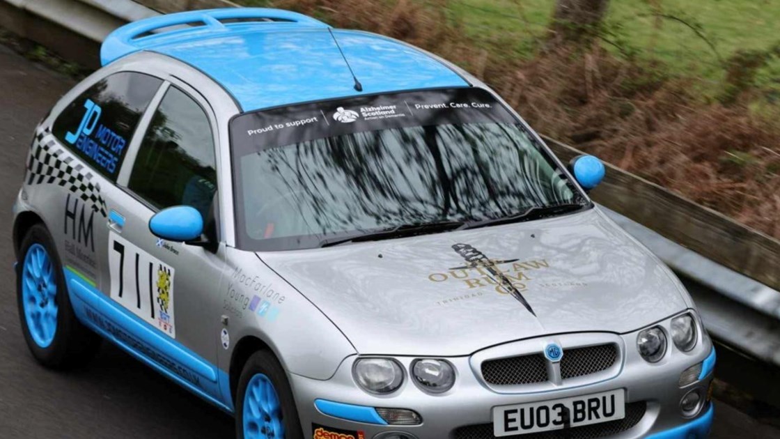 Euan Bruce is fundraising for Alzheimer Scotland