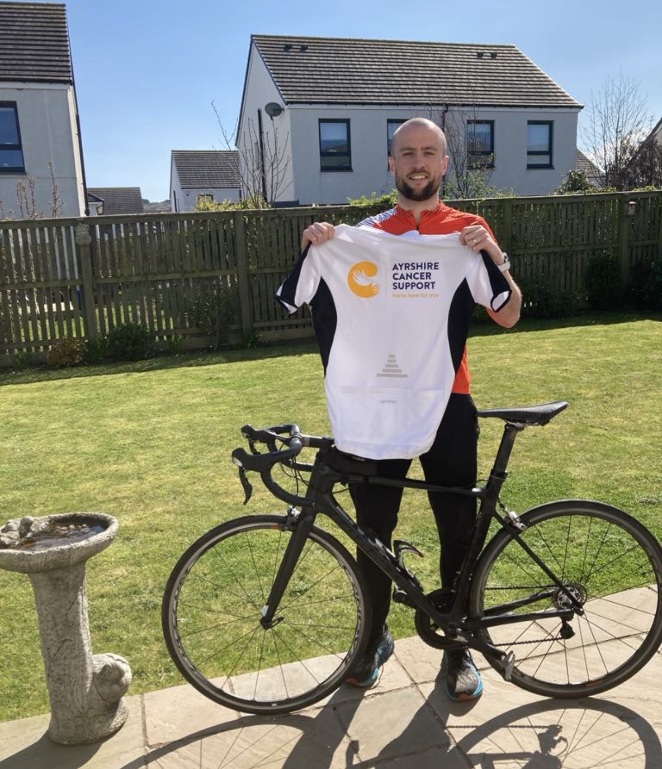 Fraser Ritchie is fundraising for Ayrshire Cancer Support