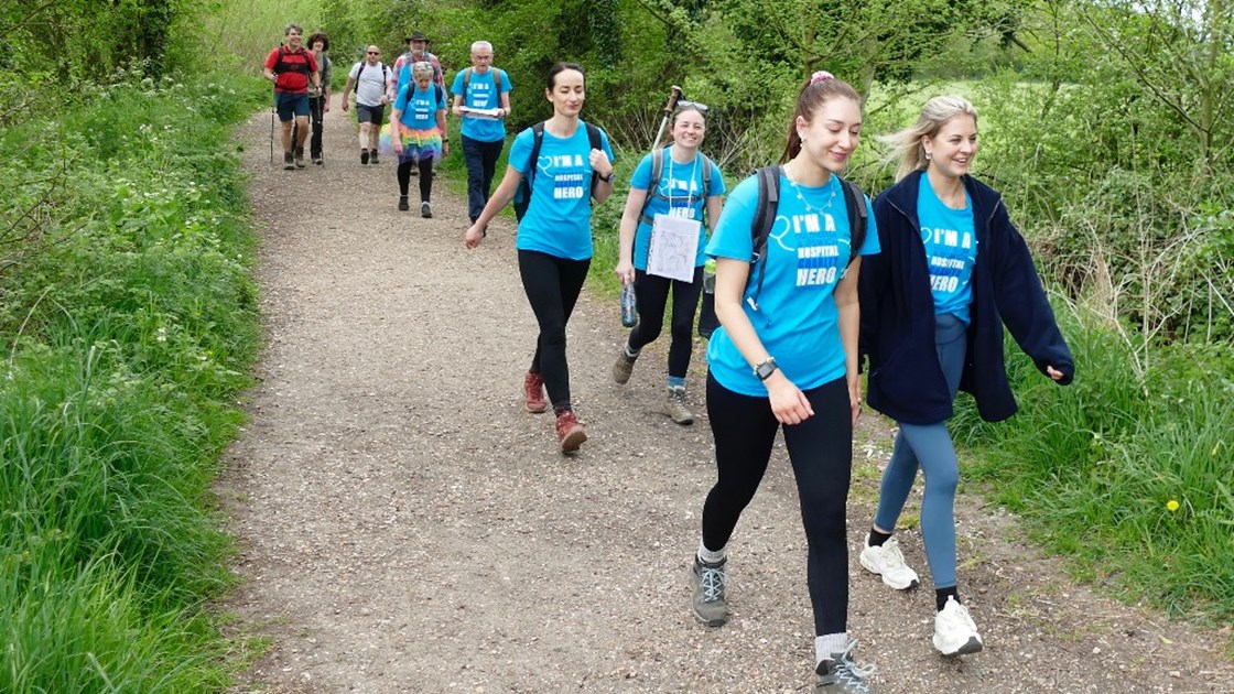 Hospital Hero Hike 2023 - JustGiving
