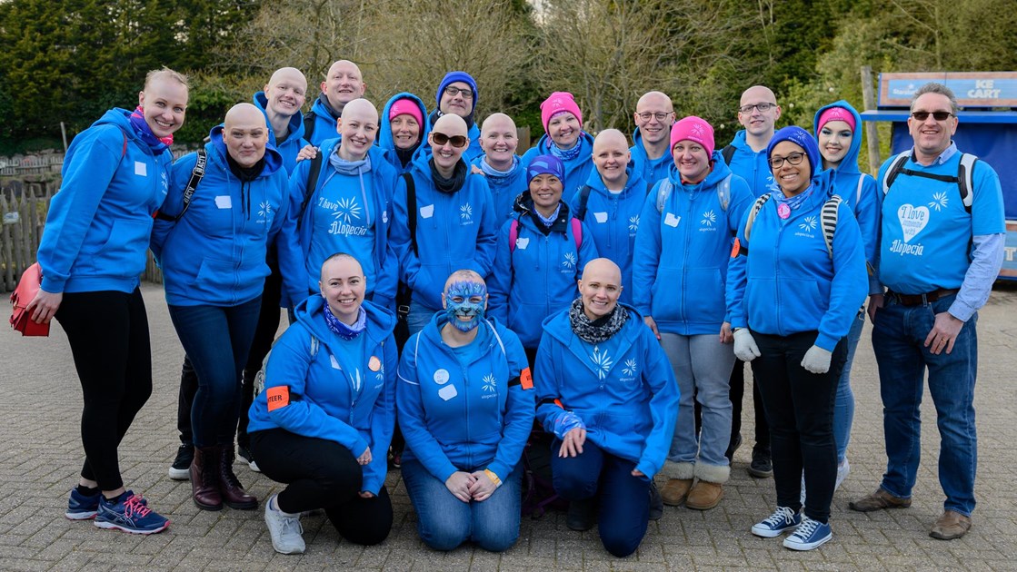 Kate Talbot Rice is fundraising for Alopecia UK