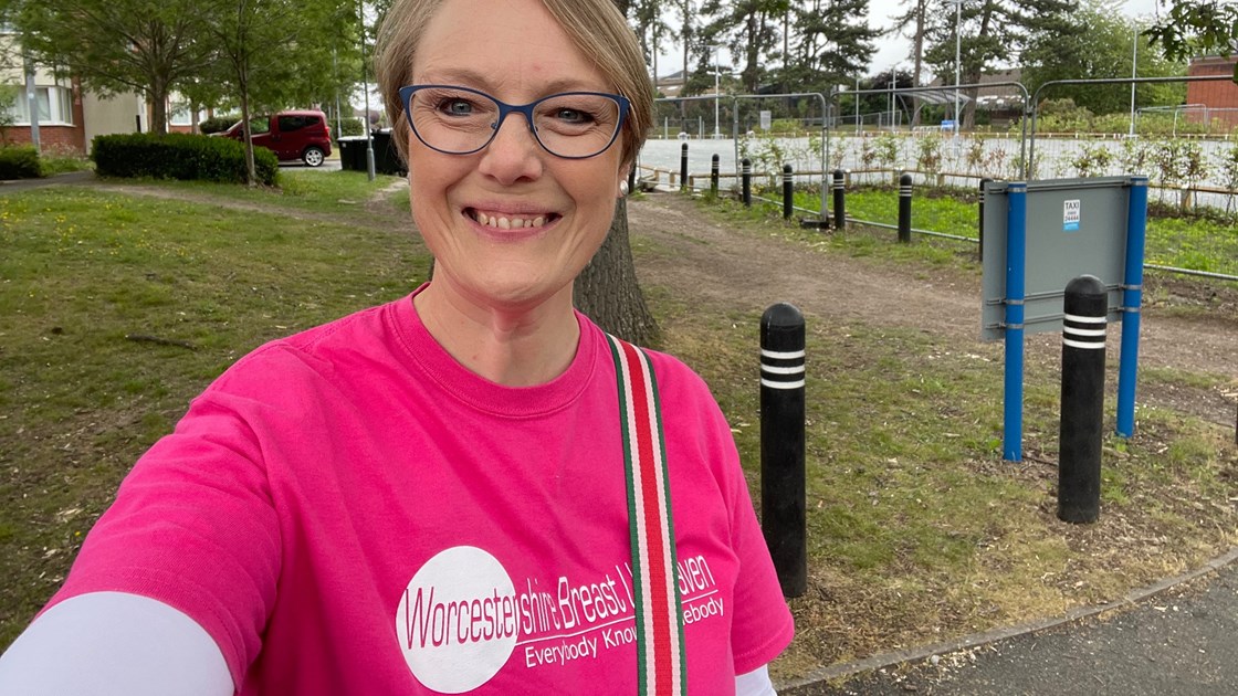 Carla Jones is fundraising for Worcestershire Breast Unit Haven
