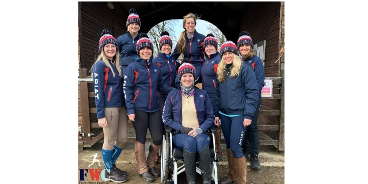 Forces Wives Challenge is fundraising for The Armed Forces Equine Charity