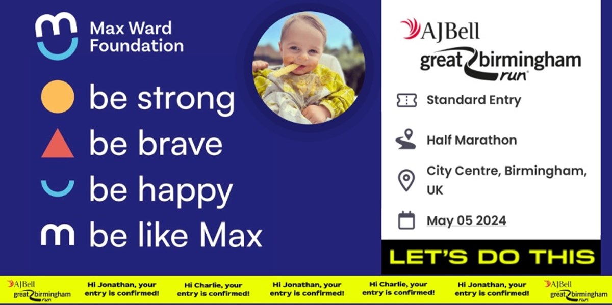 Jonathan Faulkner is fundraising for The Max Ward Foundation