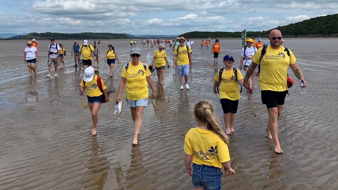 Cross Bay Walk 2024 - JustGiving