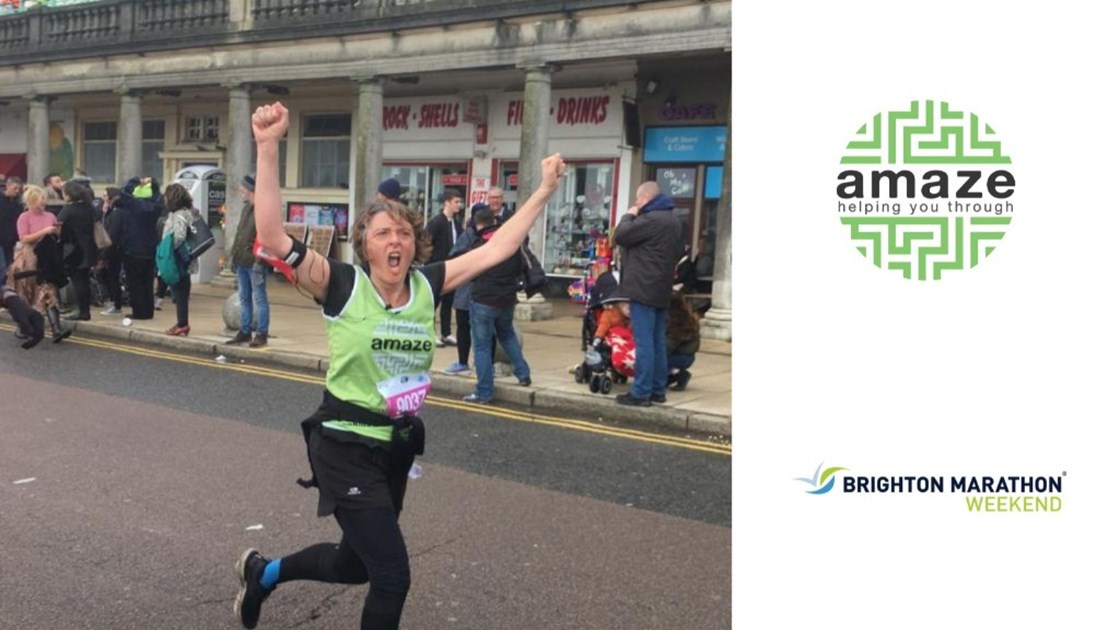 Amaze Brighton Marathon 10k 2024 - JustGiving