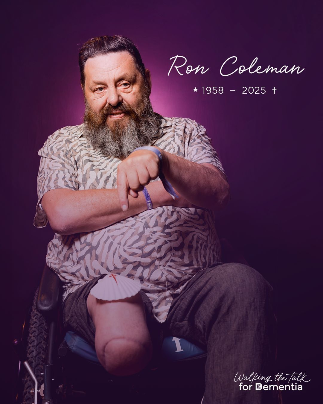 The Ron Coleman Walking the Talk for Dementia Fund - JustGiving