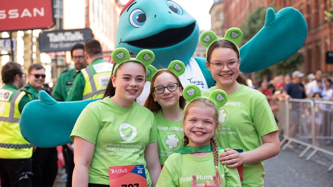 RMCH Charity: Mini & Junior Great Manchester Run 2024 - JustGiving