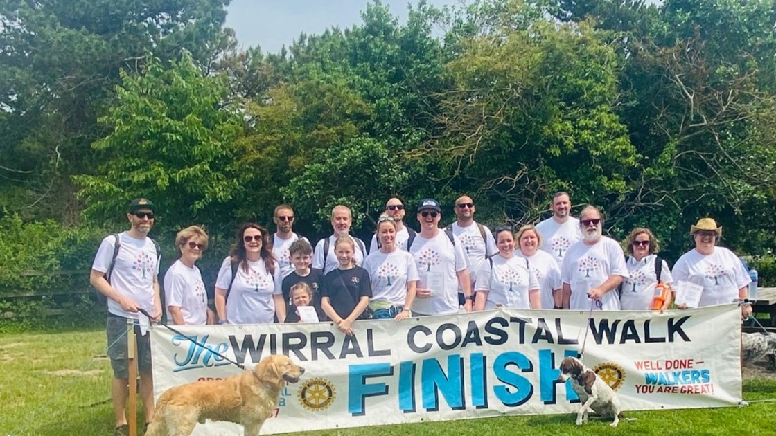 Wirral Coastal Walk 2025 - The Positivitree - JustGiving