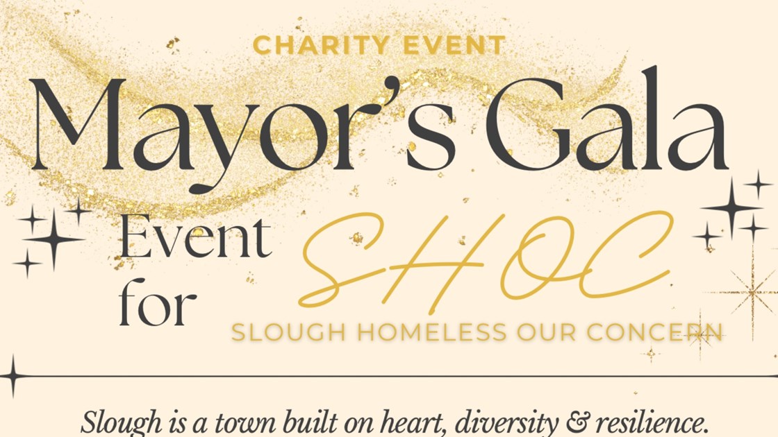 Mayor of Slough Gala Dinner is fundraising for SHOC