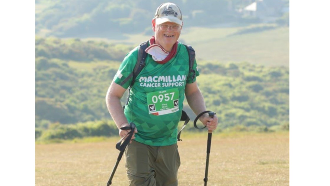 Frank Newman is fundraising for Macmillan Cancer Support