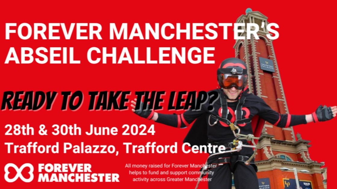 The Forever Manchester Abseil Challenge 2024 - JustGiving