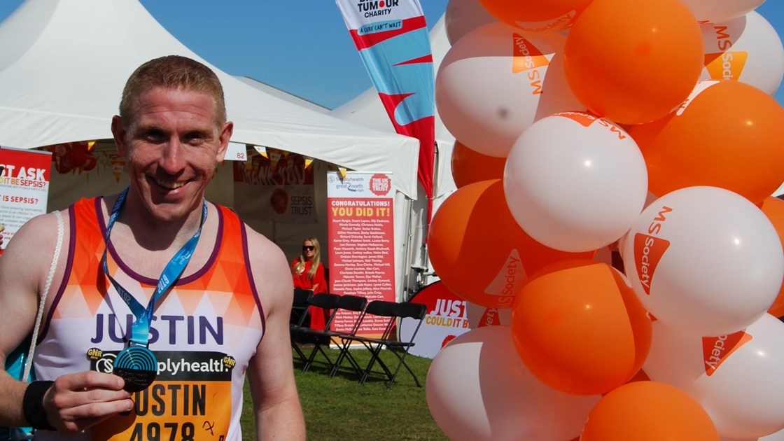 Justin Millican is fundraising for Multiple Sclerosis Society