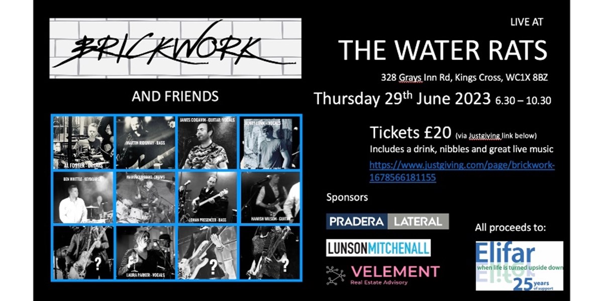 Mark Bourgeois is fundraising for Elifar Foundation Limited