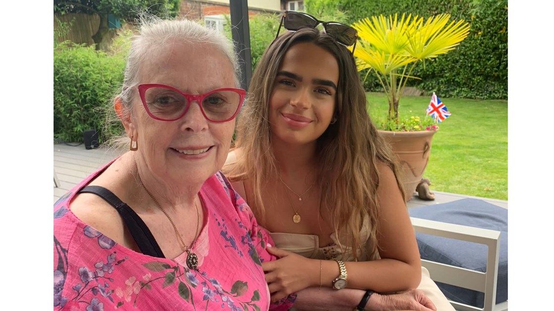 Ruby Sutton is fundraising for Alzheimer's Society