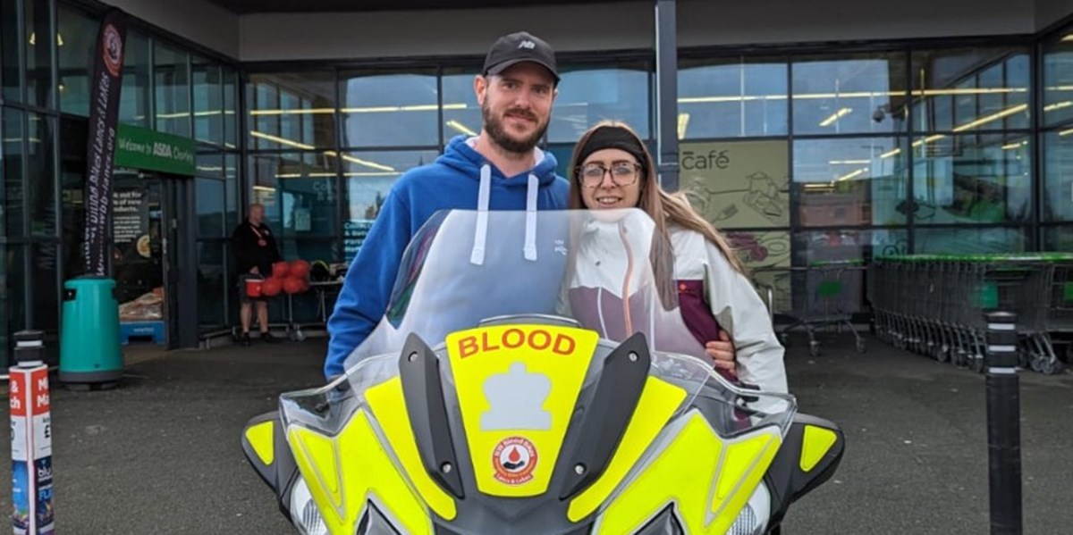 Matthew Nolan is fundraising for North West Blood Bikes Lancs and Lakes